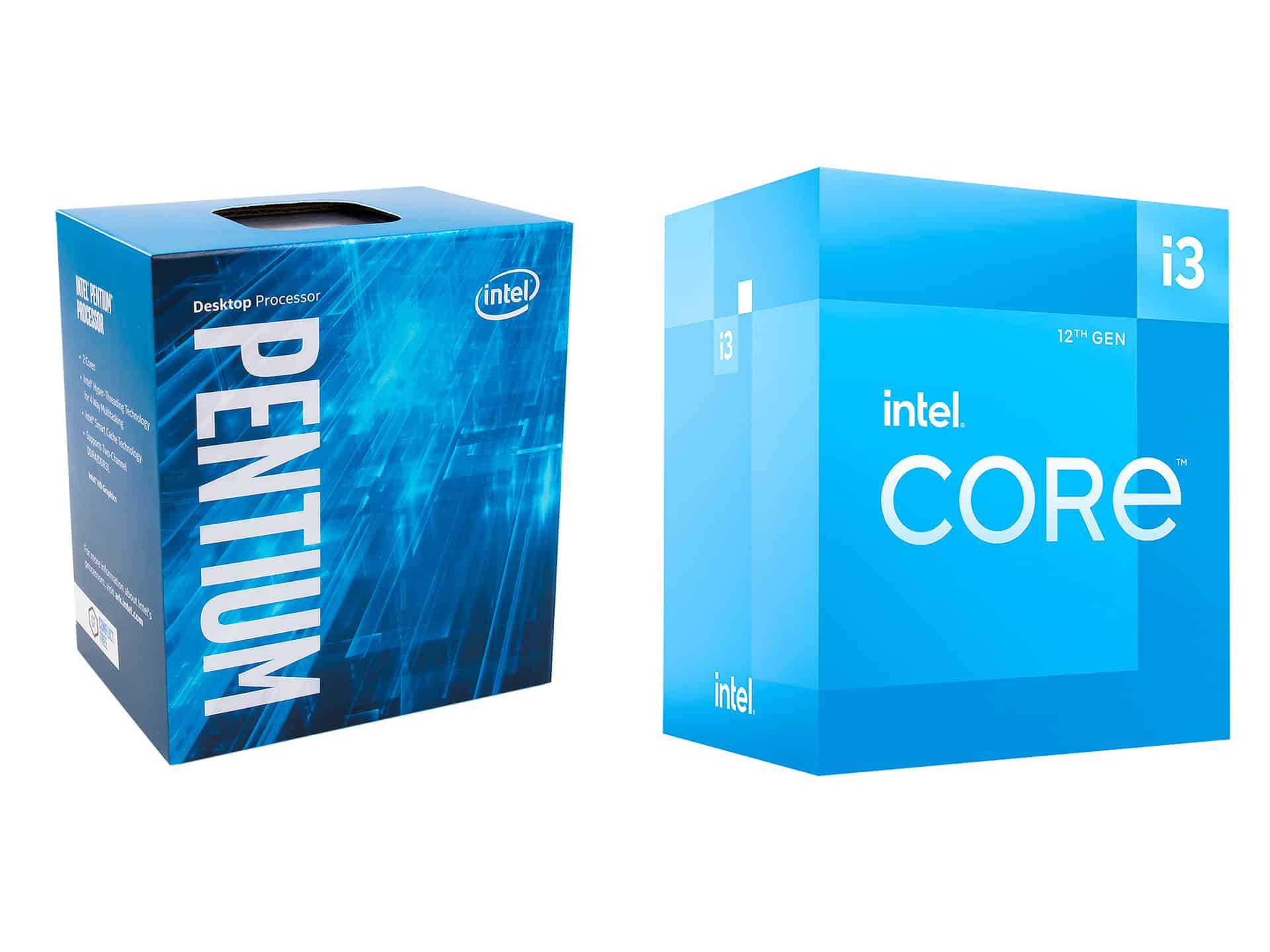 Pentium et i3, l’entrée de gamme
